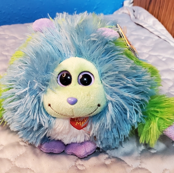 Toys | Pb2 Ty Benny Monstaz 5 Pink Plush Monster Cute Sounds Funny ...